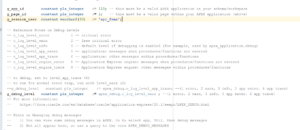 APEX Debug Messages - Standardize error collection, debugging and trace ...