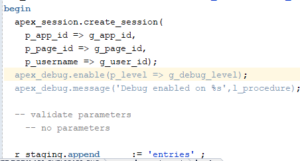 APEX Debug Messages - Standardize error collection, debugging and trace | Storm Petrel, LLC